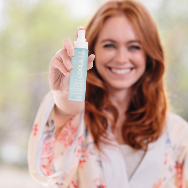 makeup setting spray with spf